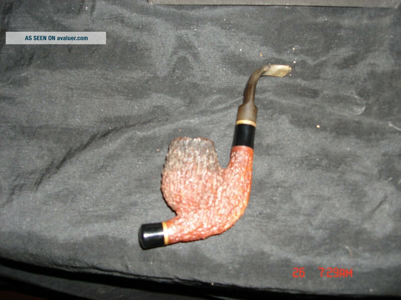 Mauro Armellini Italian Vintage Estate Pipe AND PAPERS - Italy | #4722980