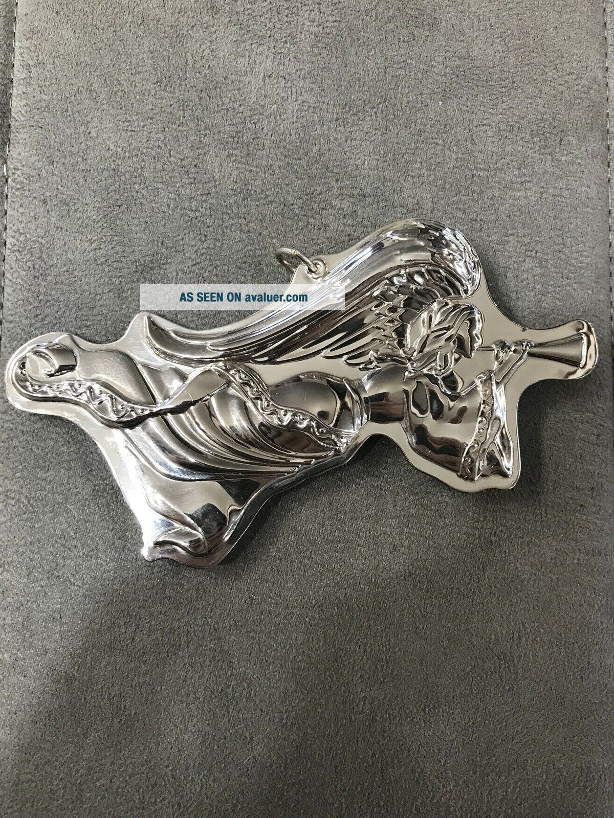 1998 Towle Sterling Silver Angel Christmas Ornament | #4792261