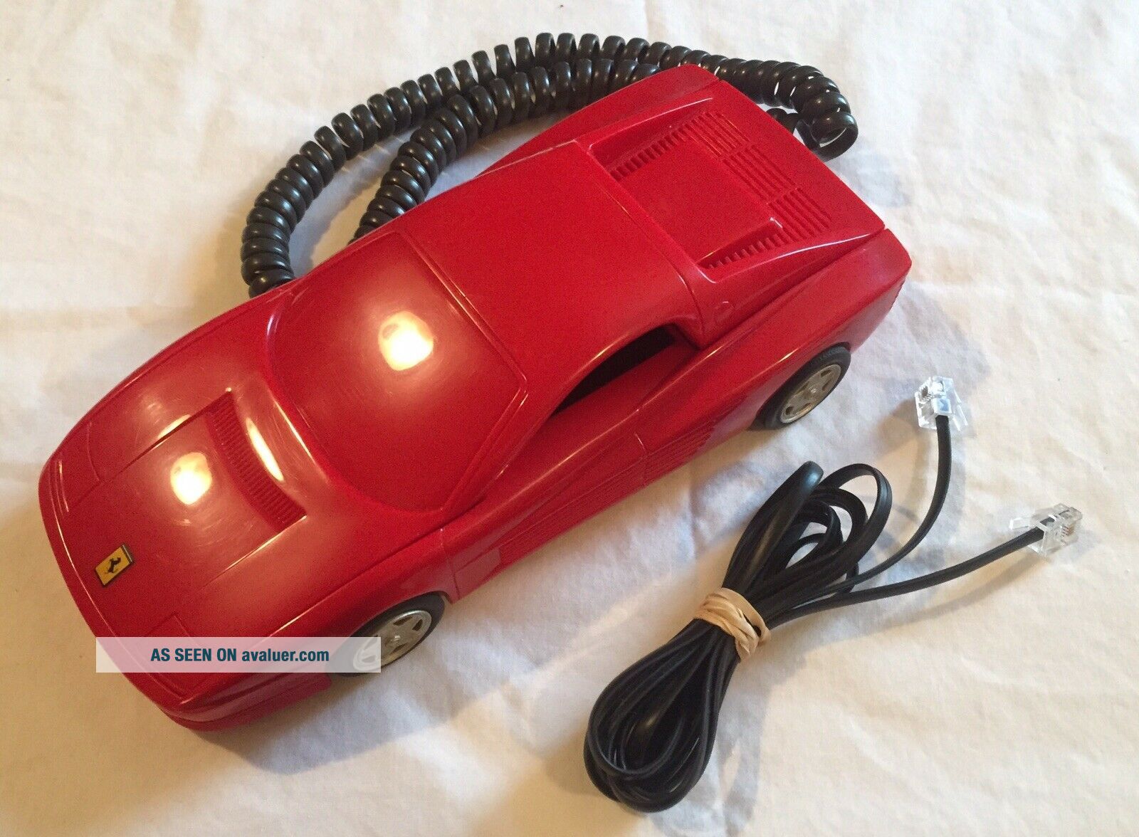 Red 1:18 Scale Ferrari Testarossa Touch Tone Home Phone Telephone ...