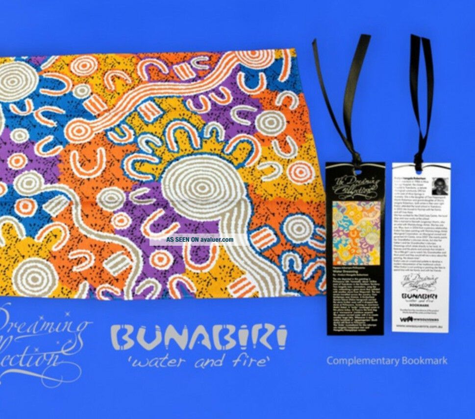 Australian Aboriginal Souvenir Kitchen Tea Towel Water Dreaming ...