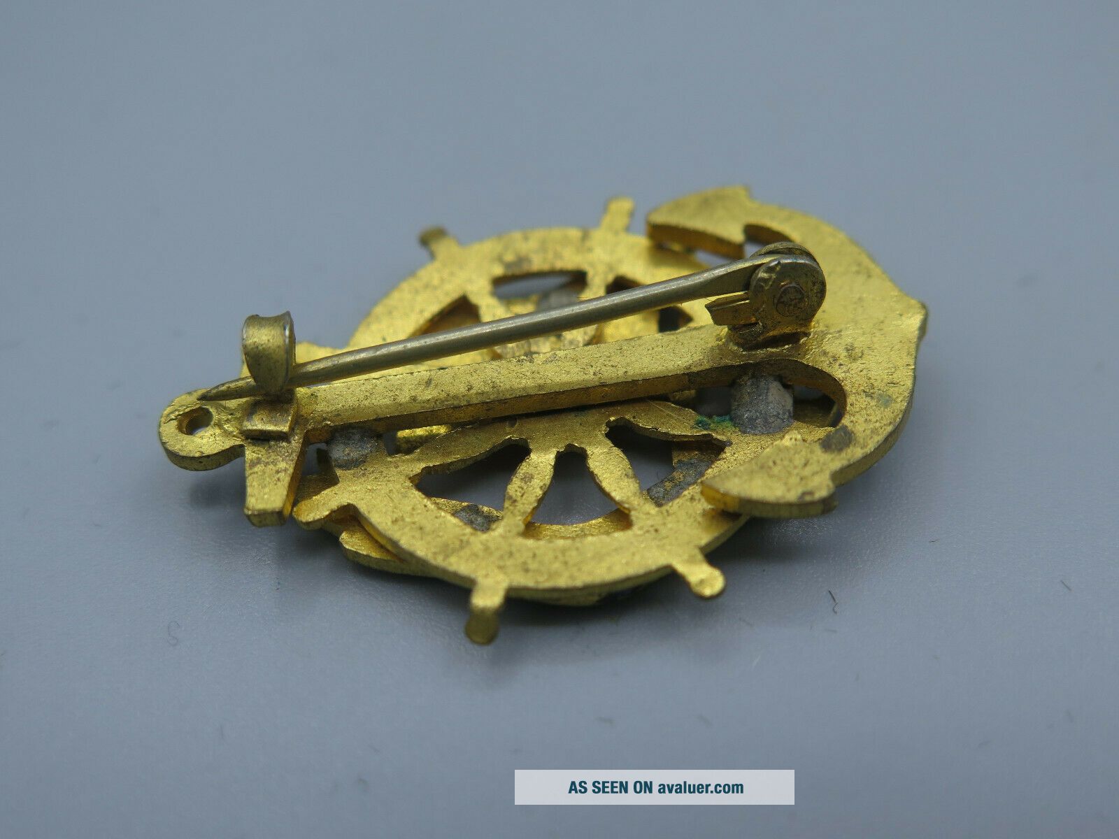 Cunard Line RMS Laconia Ocean Liner Enamel Pin Anchor | #4705785