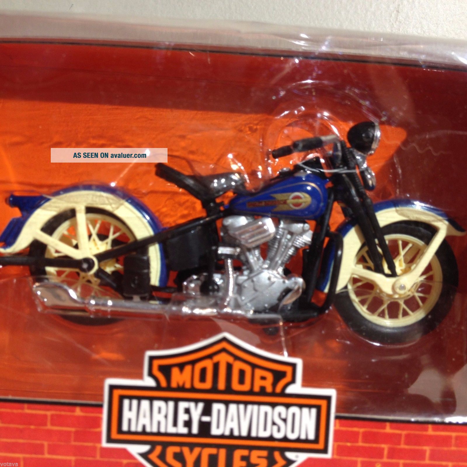Maisto Harley - Davidson Motor Cycles 1936 El Knucklehead Die Cast ...