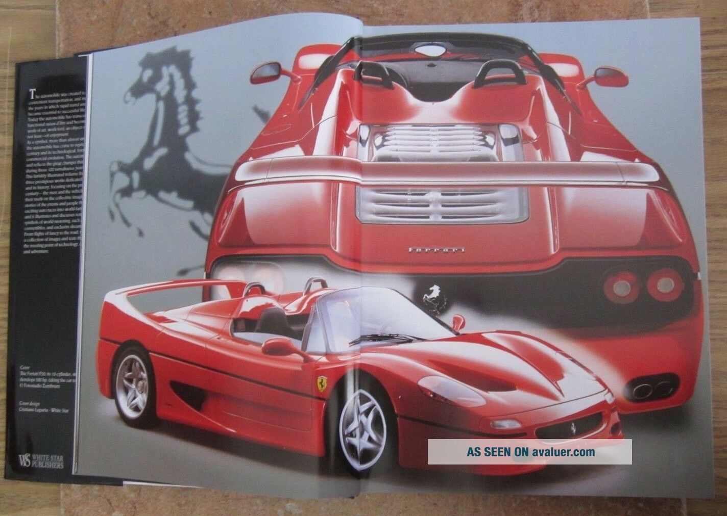 The GREAT BOOK Of AUTOMOBILES Hardcover Car Book | #4725875