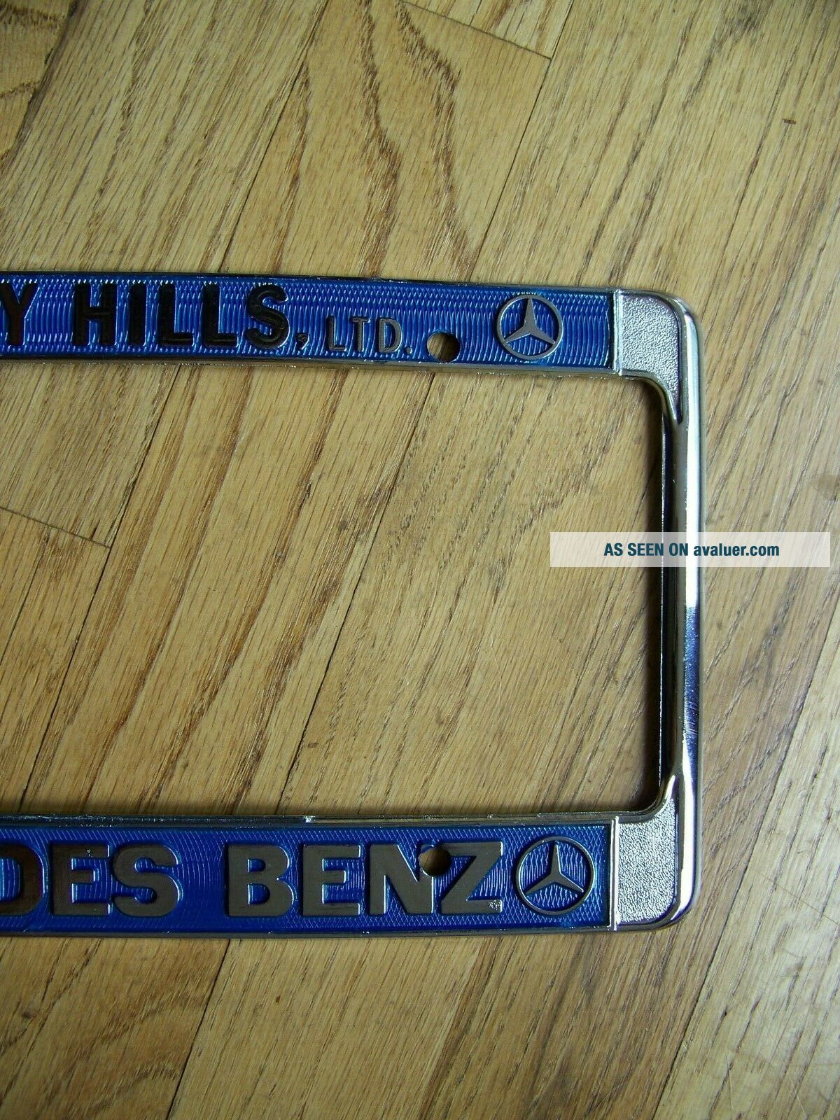 Mercedes Benz Metal License Plate Frame Beverly Hills Ltd. With Dealers ...