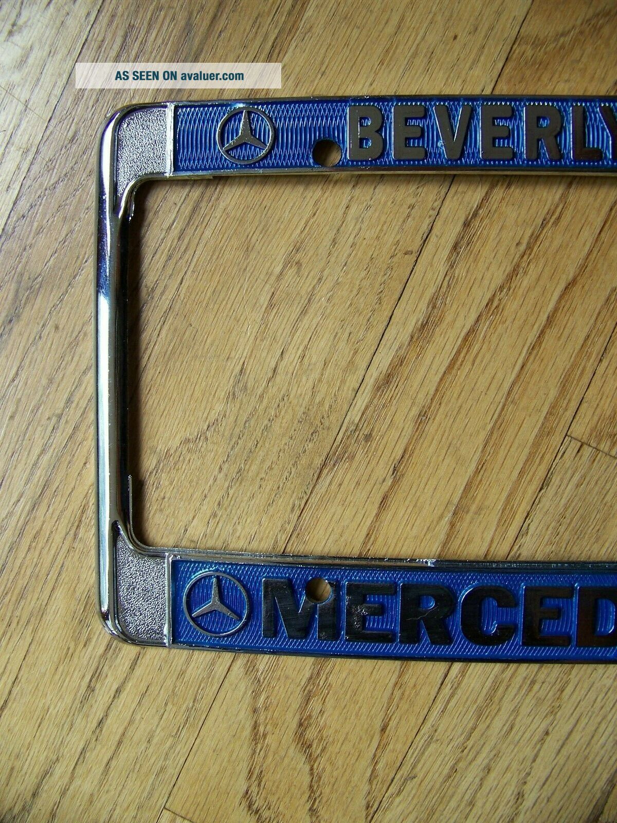 Mercedes Benz Metal License Plate Frame Beverly Hills Ltd. With Dealers ...
