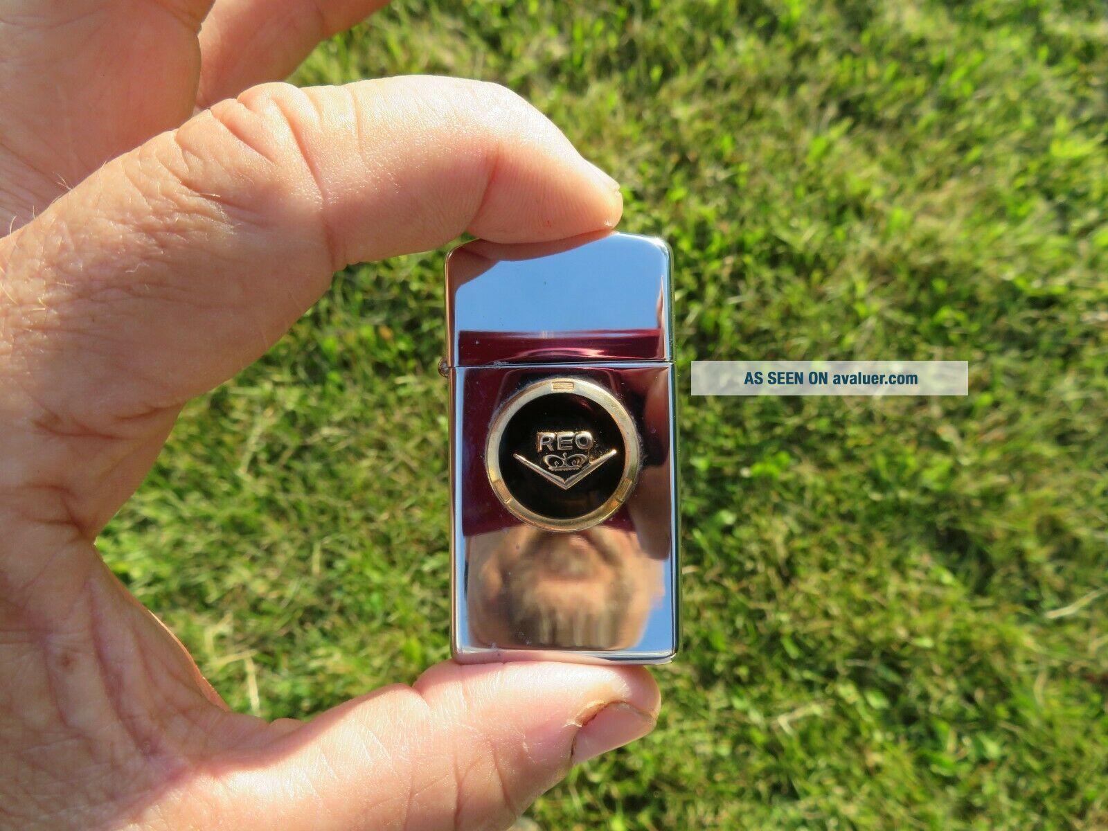NOS Vintage 1963 ZIPPO Lighter REO Motors Trucks Slim Lighter W/BOX ...
