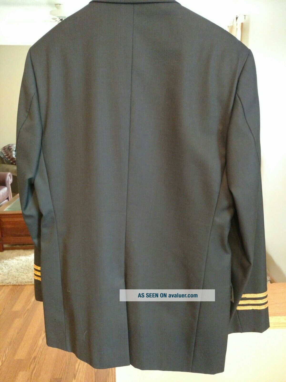 VINTAGE NORTHWEST AIRLINE FIRST OFFICER PILOT UNIFORM JACKET/PANT SET ...
