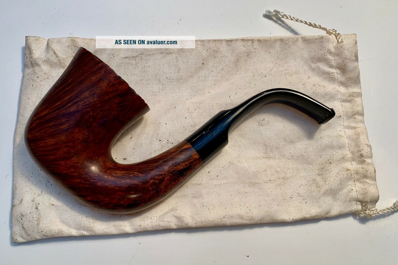 Vintage Italian Mauro Armellini Calabash Estate Pipe Italy | #4816987