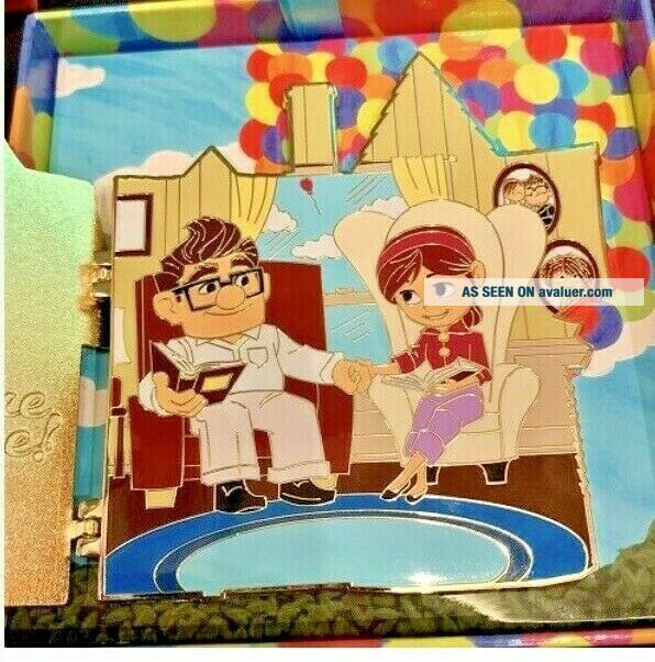 PIXAR UP 10th Anniversary CARL ELLIE HOUSE Adventure Disney Parks Jumbo ...
