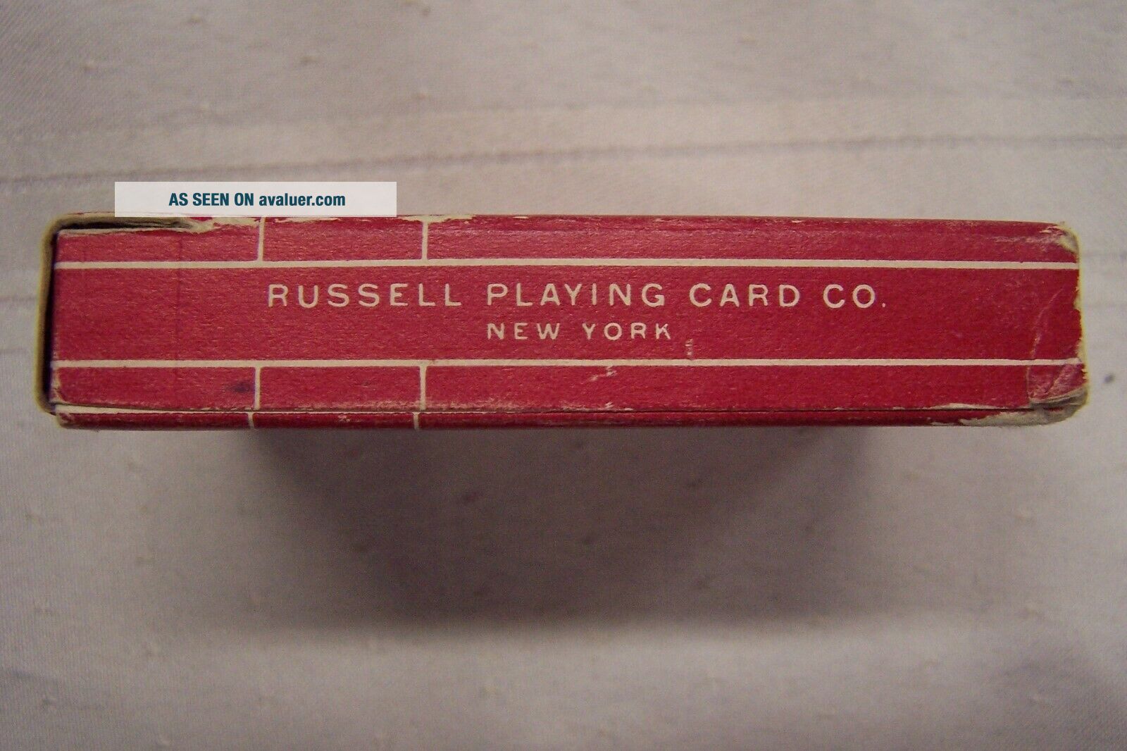 VINTAGE TORPEDO PLAYING CARDS 327 WITH TAX STAMP SEAL | #4821612