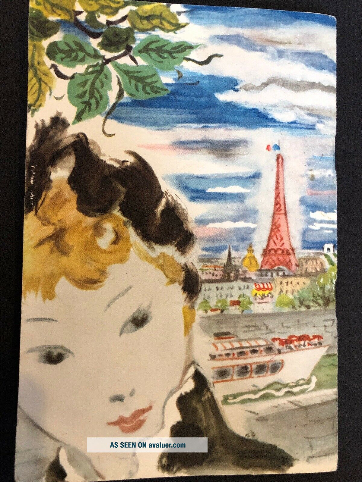 Paris Where What When How Tour Booklet 1961 Comité De Tourisme Art By ...