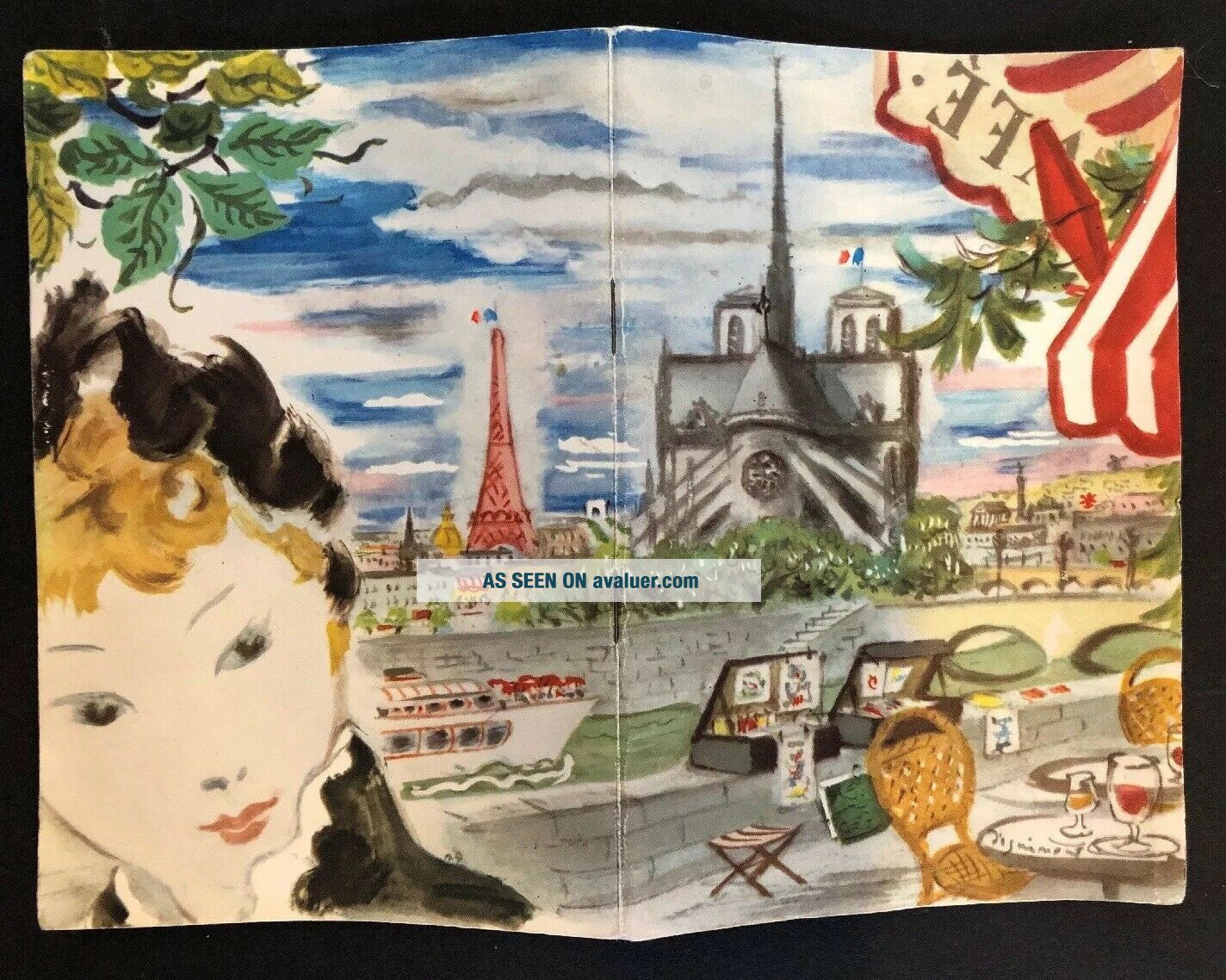 Paris Where What When How Tour Booklet 1961 Comité De Tourisme Art By ...