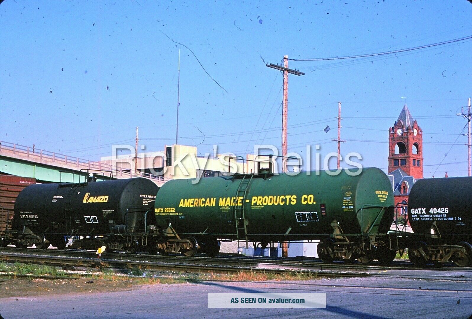 Slide GATC 25552 Tank Car 1984 American Maize - Products Amaizo Action ...