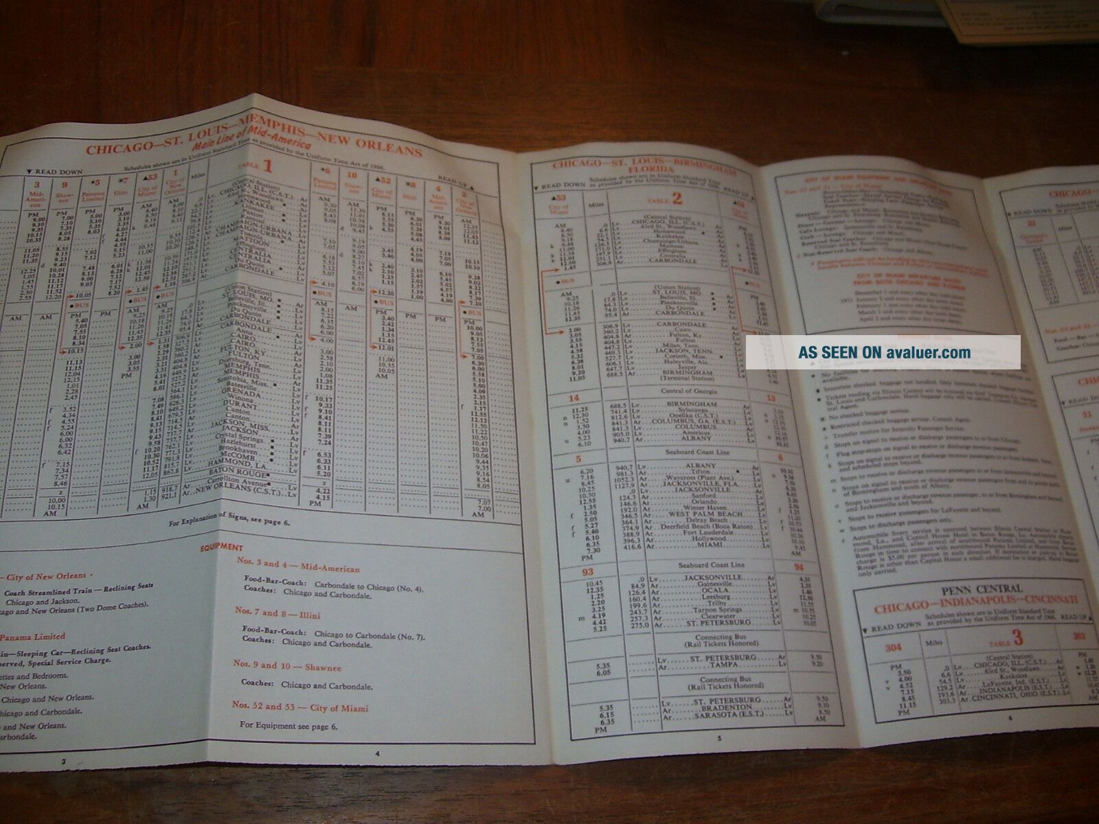 Illinois Central Railroad Timetable Brochure December 13, 1970 | #4760927