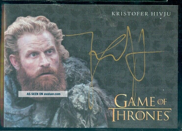 Game Of Thrones Inflexions Kristofer Hivju As Tormund Giants Gold ...