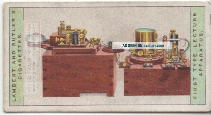 Marconi First Type Lecture WIreless Transmitting Apparatus 100, Y/O ...