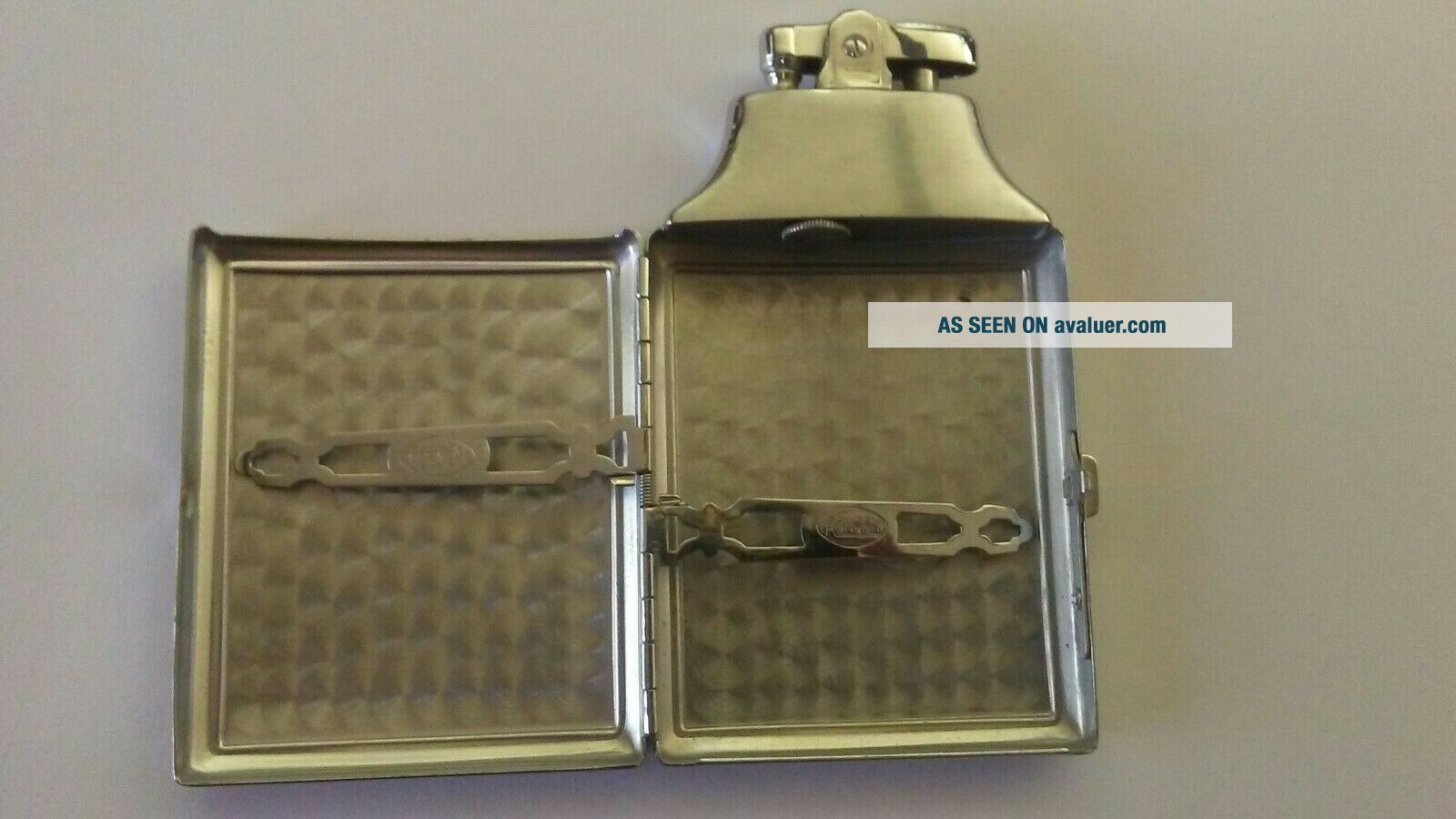 Vintage Ronson Cigarette Case Lighter | #4864634