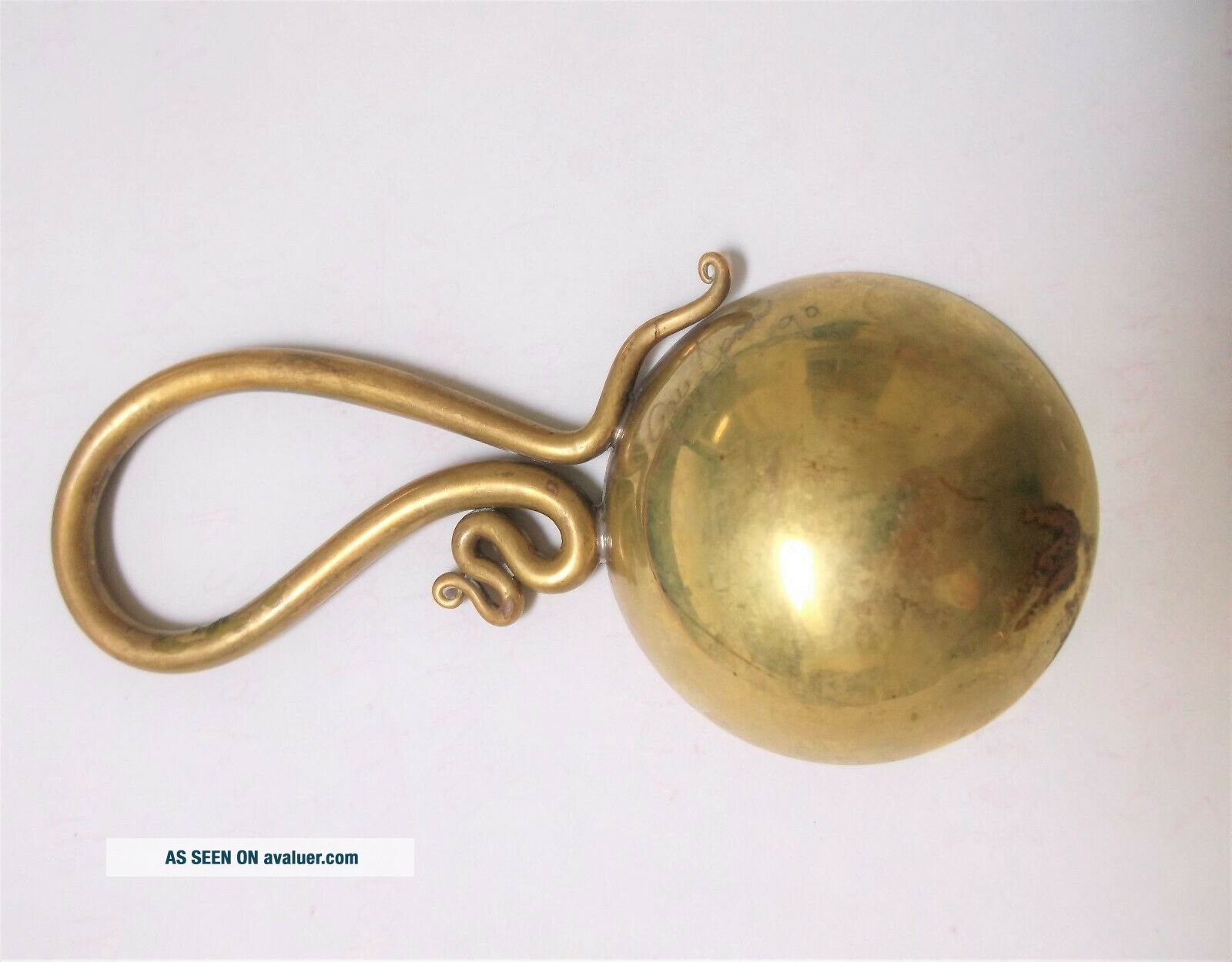 Spoon By Joe Spoon 1990 Lovely Piece Of Art Metalwork = To Tablespoon ...