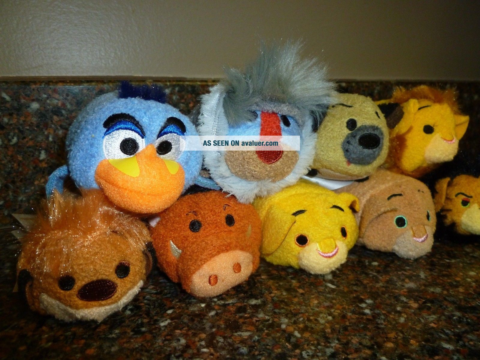 Disney Store USA Lion King Tsum Complete Set Of 9 NWT 3. 5 " Authentic ...