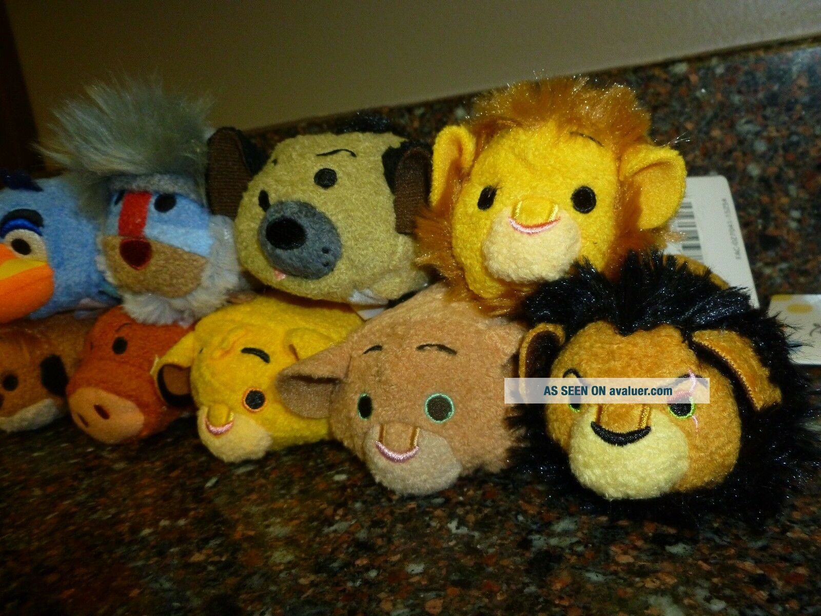 Disney Store USA Lion King Tsum Complete Set Of 9 NWT 3. 5 " Authentic ...