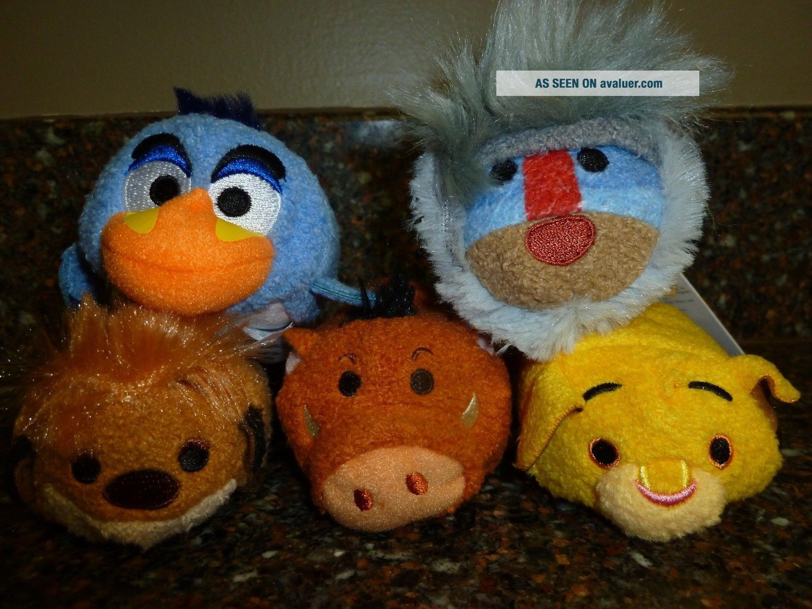 Disney Store USA Lion King Tsum Complete Set Of 9 NWT 3. 5 " Authentic ...
