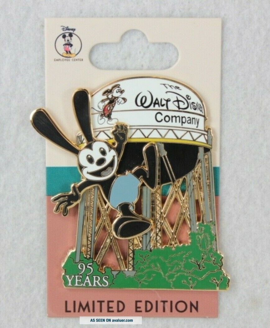 Disney Employee Center DEC Burbank Pin Studio 95 Years Oswald Walt ...