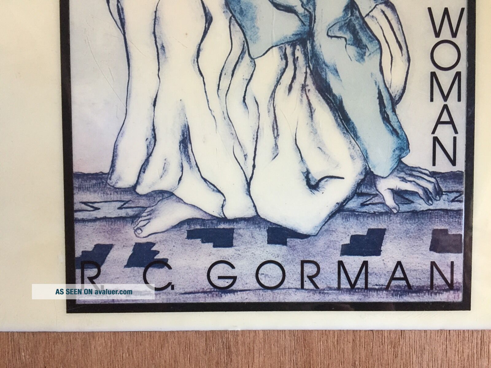 R C Gorman Art Large Tile Native American Indian Navajo " SPIDER WOMAN ...