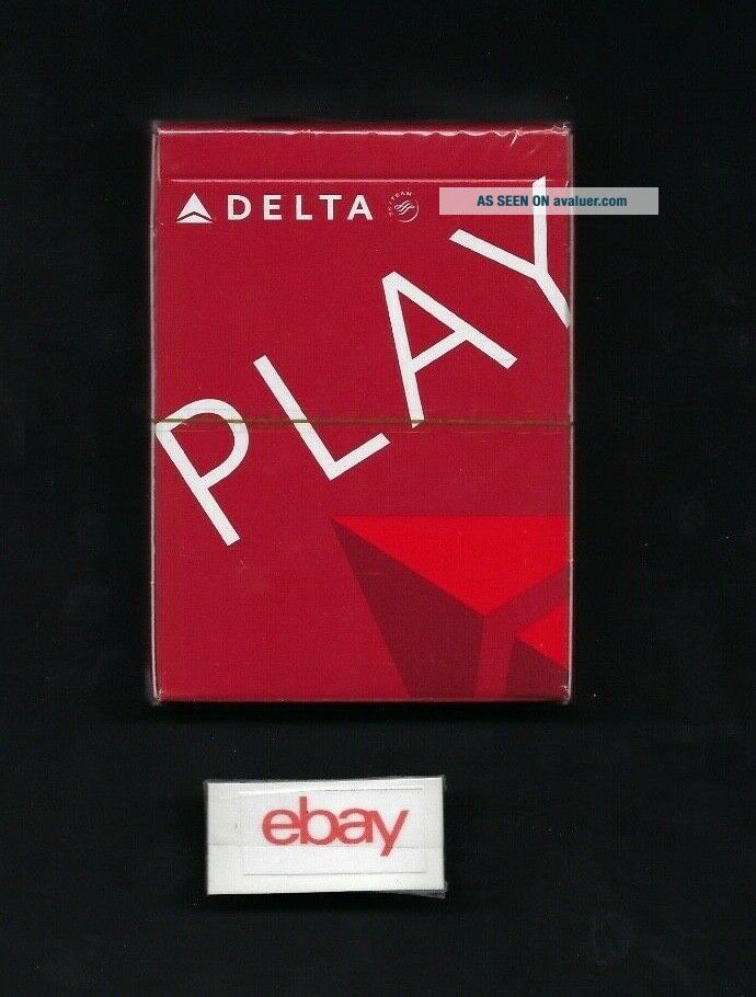 DELTA AIR LINES PLAYING CARDS " PLAY " | #4785851