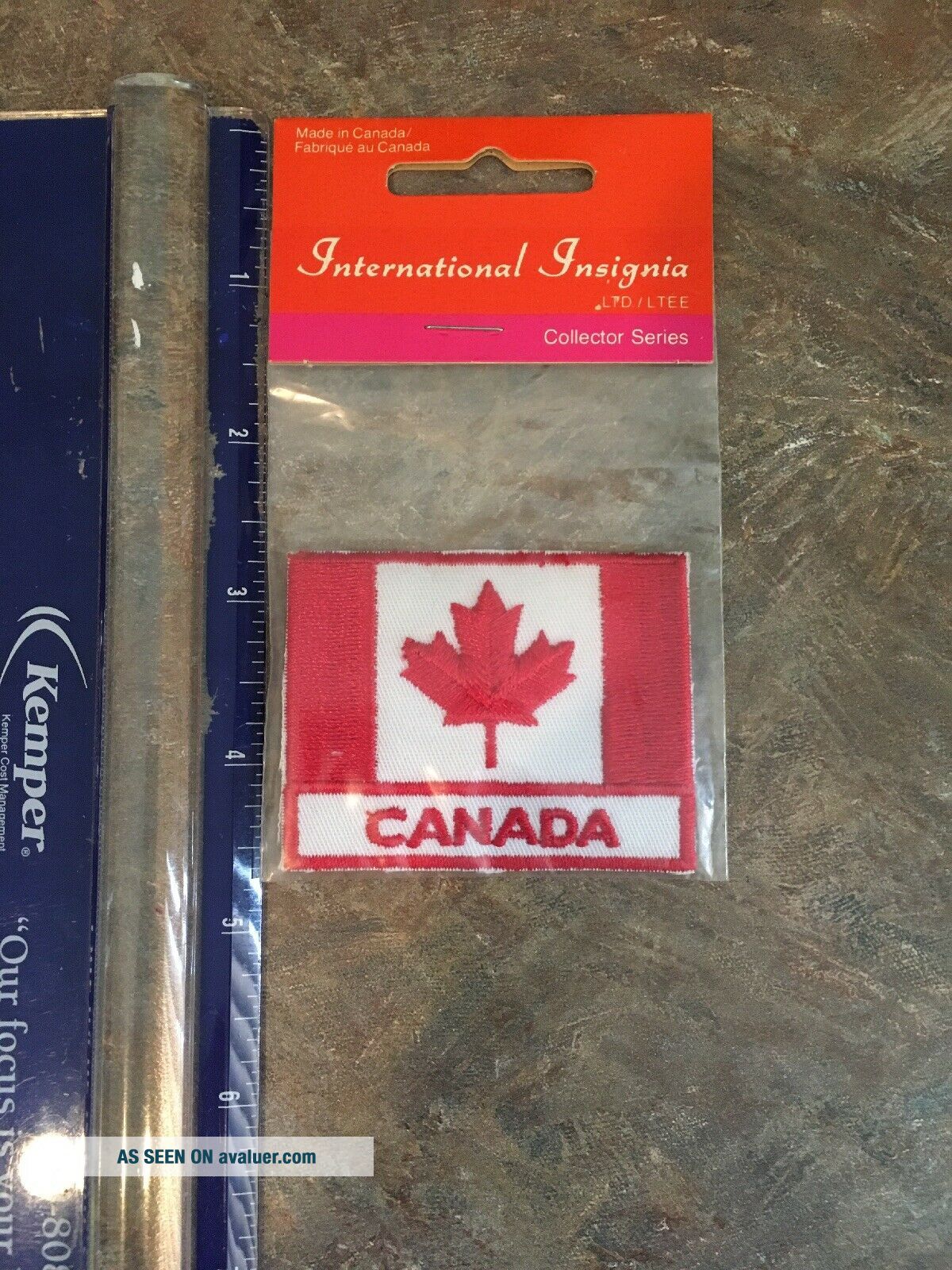 Vtg. Canada Travel Souvenir Patch Maple Leaf Flag International ...