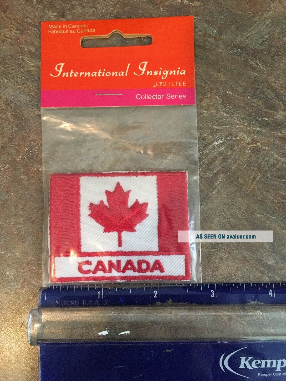 Vtg. Canada Travel Souvenir Patch Maple Leaf Flag International ...