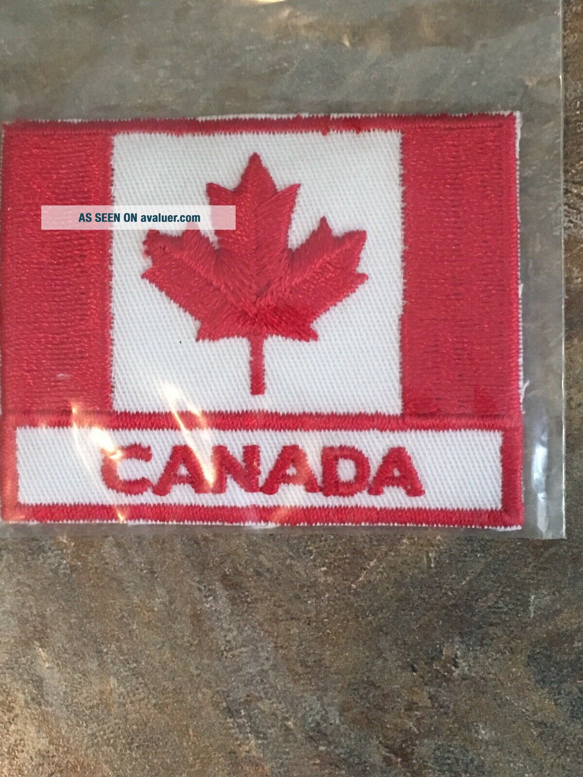 Vtg. Canada Travel Souvenir Patch Maple Leaf Flag International ...