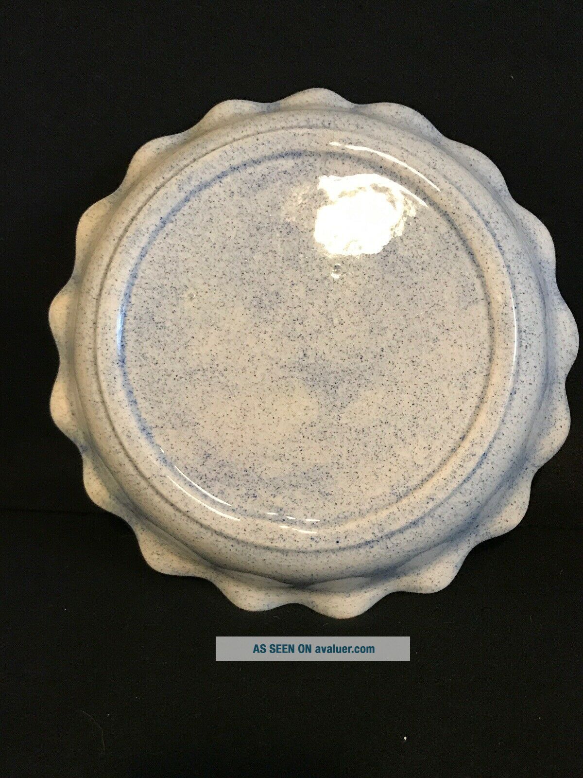 Vintage Hand Made In America Ceramic Pie Plate Pigs | #5039352