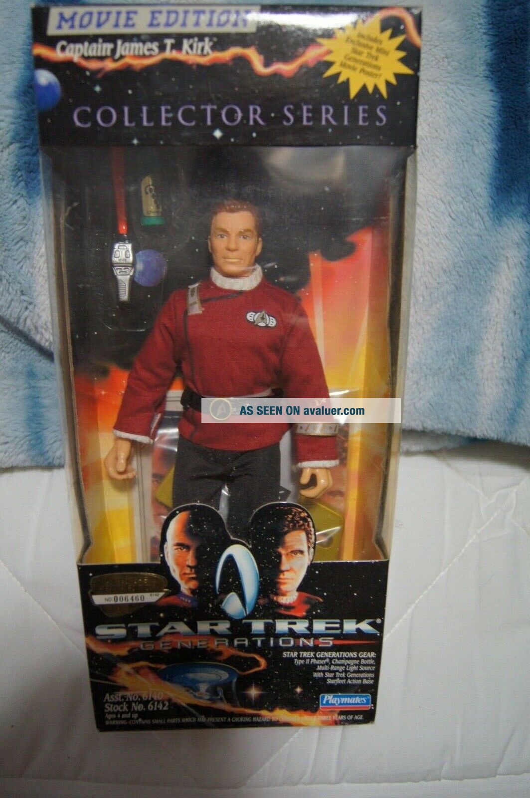3 Captain Kirk 9 " Dolls. Star Trek. Packages. | #4940912