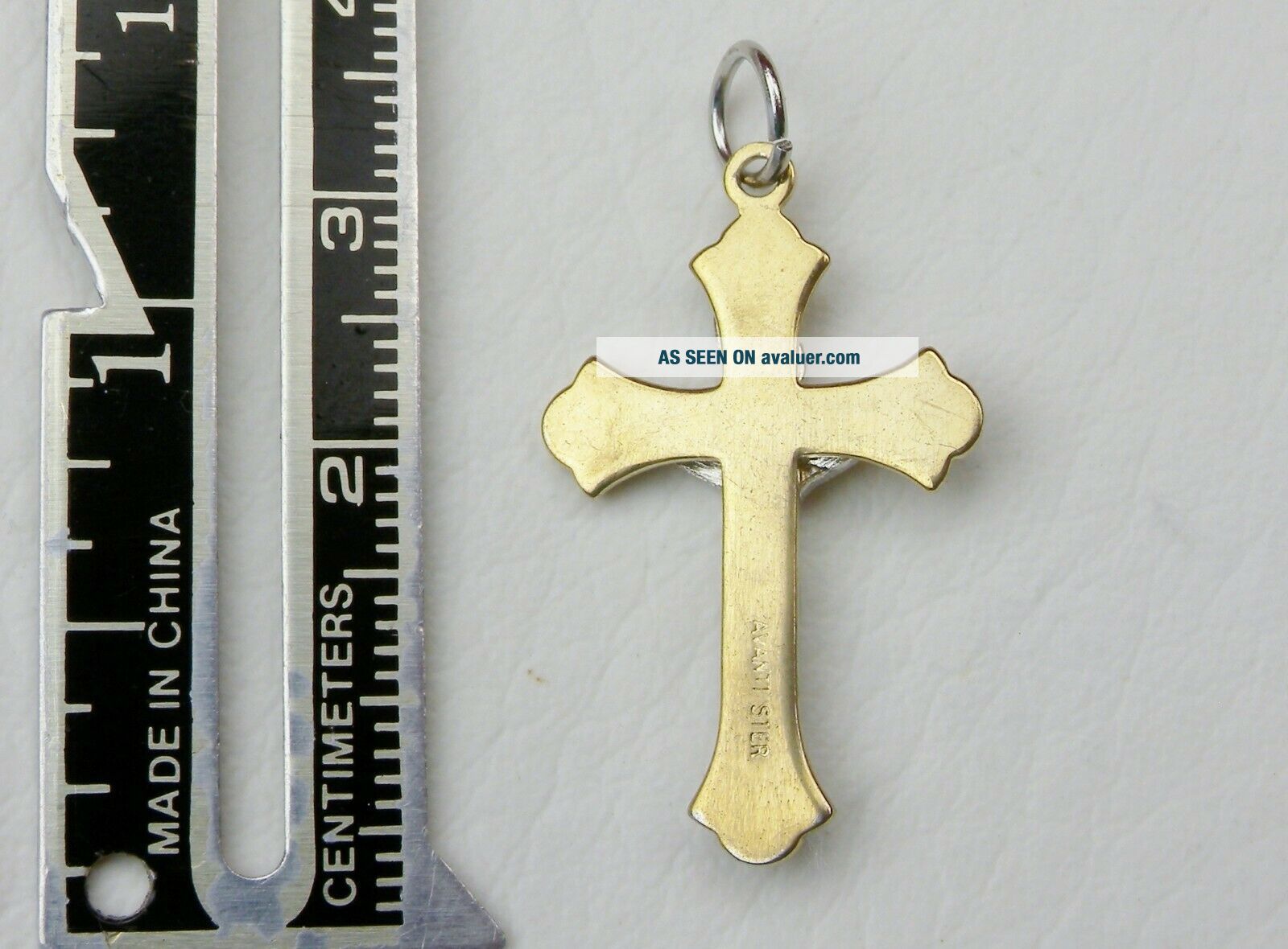 Catholic Bishops’ Estate Vintage AVANTI Sterling Classic Cross Crucifix ...