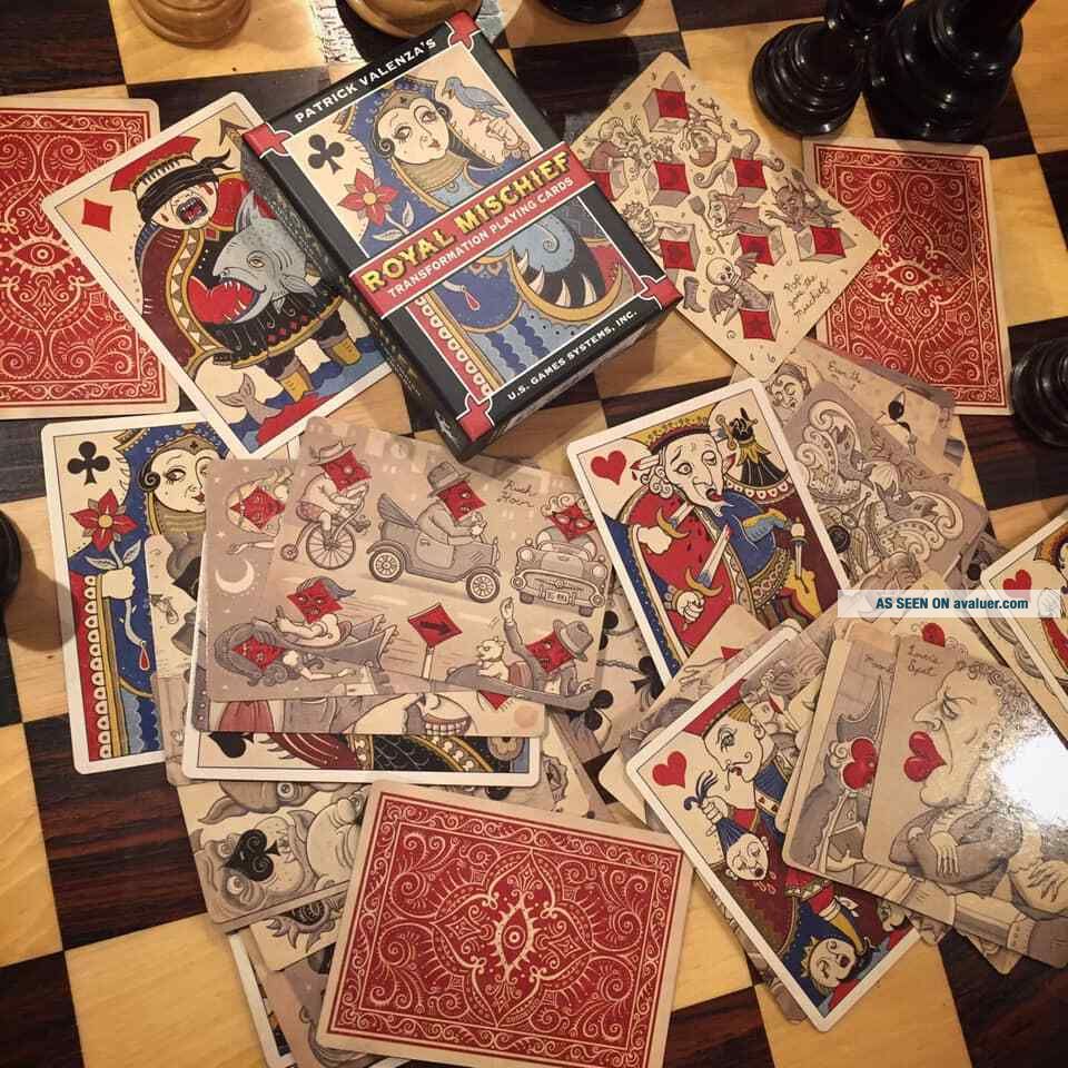 Royal Mischief Gilded Transformation Playing Cards Poker Size Deck USGS ...