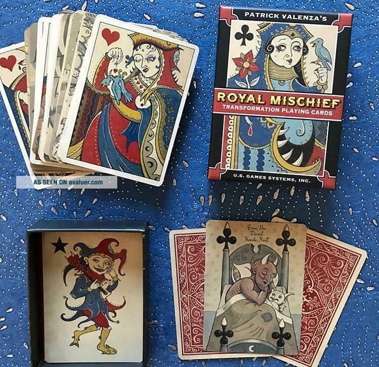 Royal Mischief Gilded Transformation Playing Cards Poker Size Deck USGS ...