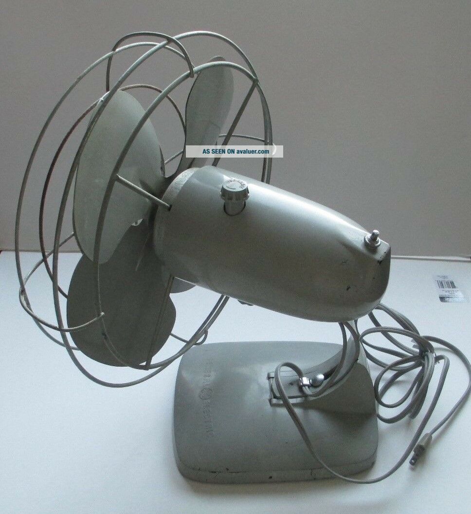 Vintage 1950s GE Electric Oscillating Fan (And) General Electric | #5087241