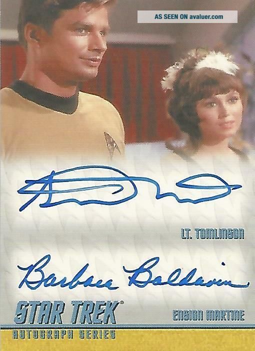 Star Trek Remastered OS DA12 Stephen Mines/ Barbara Baldavin Dual ...