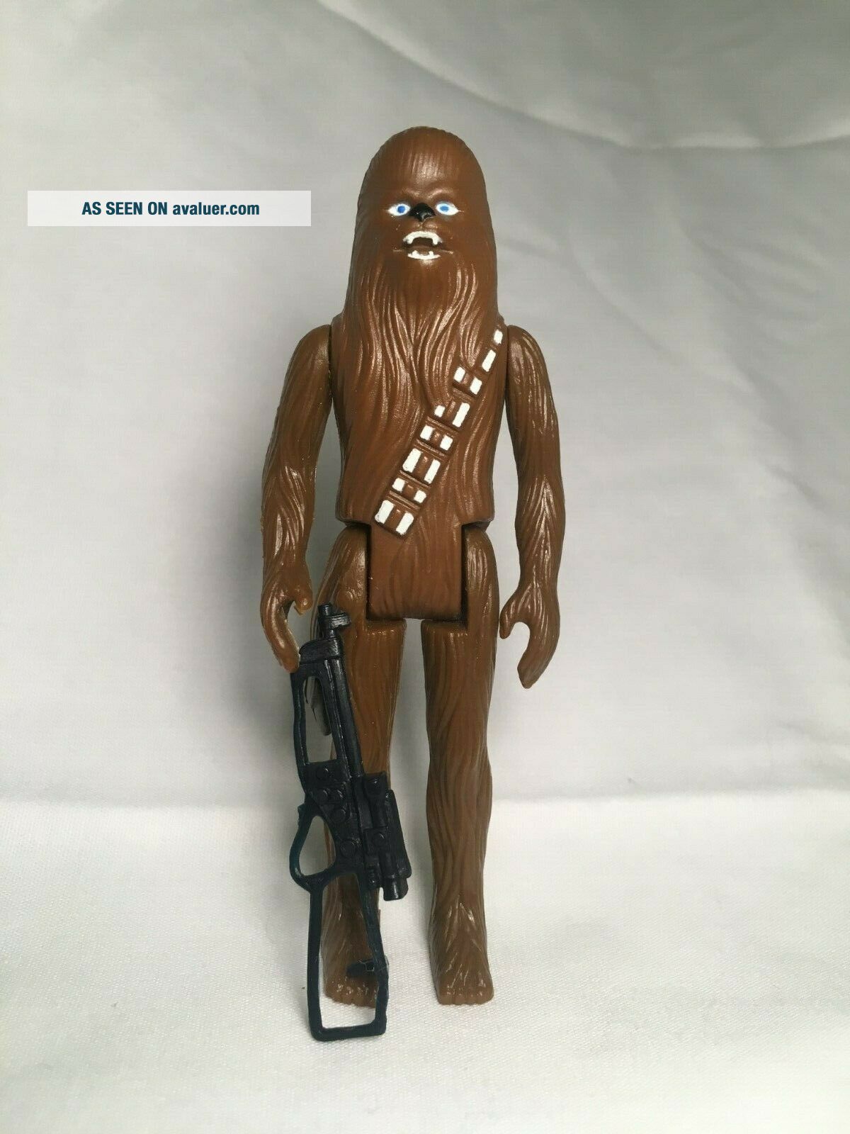 VINTAGE 1977 KENNER STAR WARS CHEWBACCA ACTION FIGURE (100 COMPLETE ...