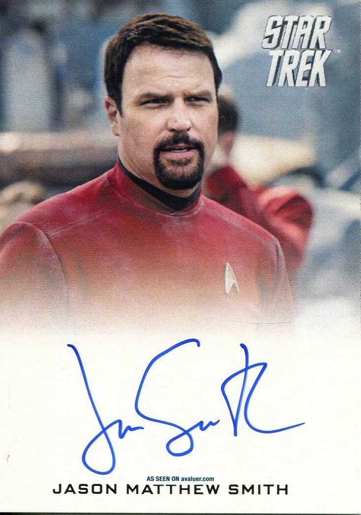 Star Trek Beyond FB Autograph Jason Matthew Smith (Beyond) | #4970998