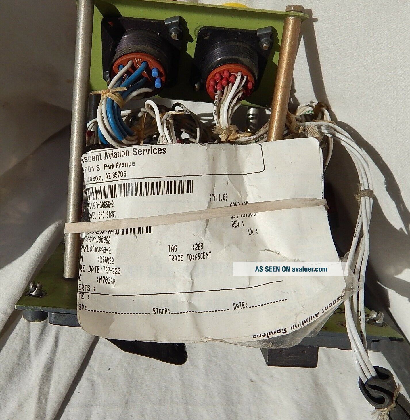 American Airlines Boeing 727 Airliner Pilots Engine Start Control ...
