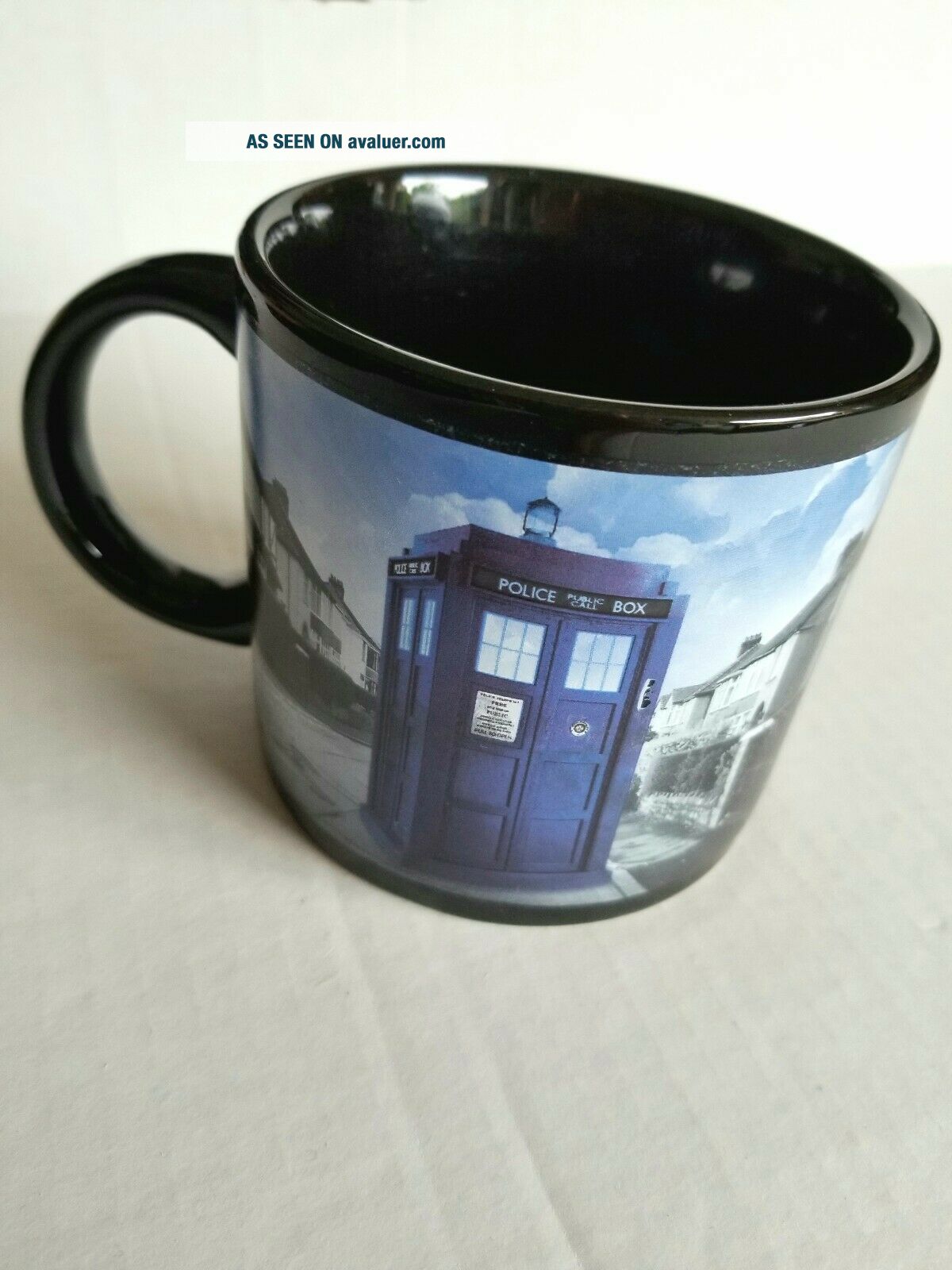BBC Dr Doctor Who Mug DISAPPEARING TARDIS Coffee Tea Cup Great. | #5073208