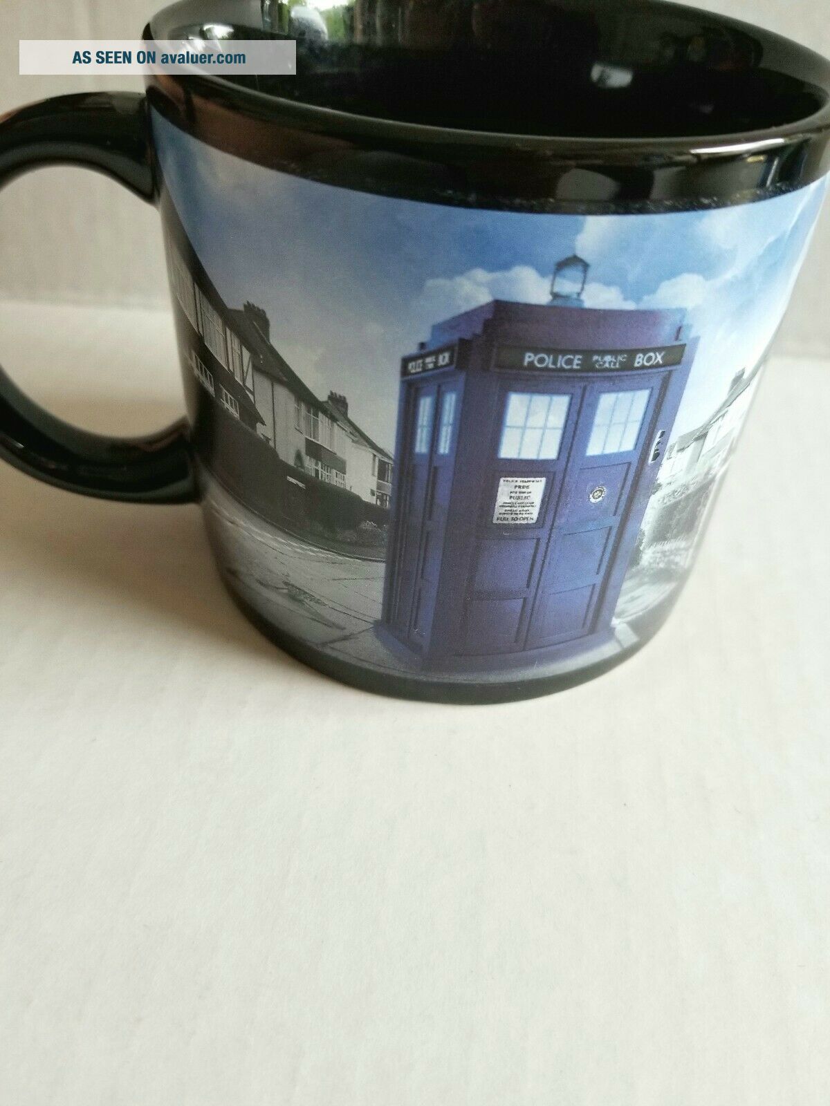 BBC Dr Doctor Who Mug DISAPPEARING TARDIS Coffee Tea Cup Great. | #5073208