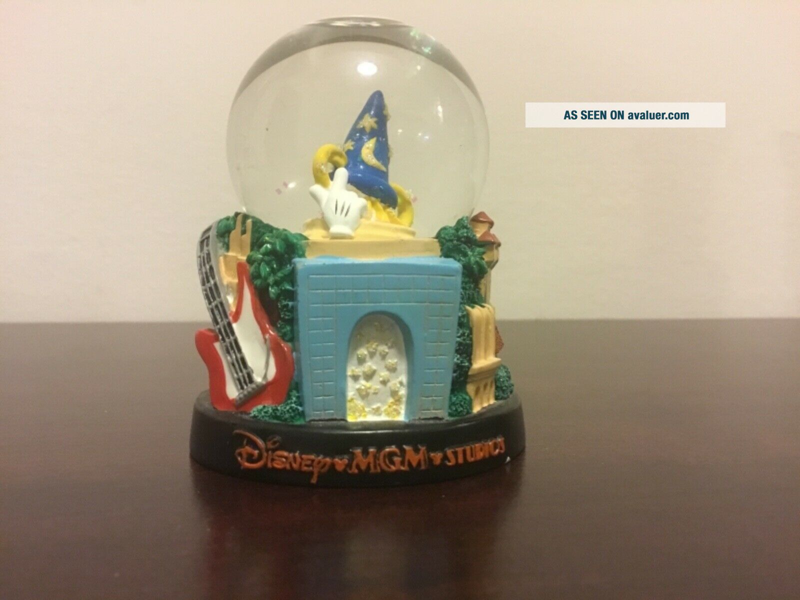Disney World MGM Studios Sorcerers Hat Snow Globe. Rare Collectible ...