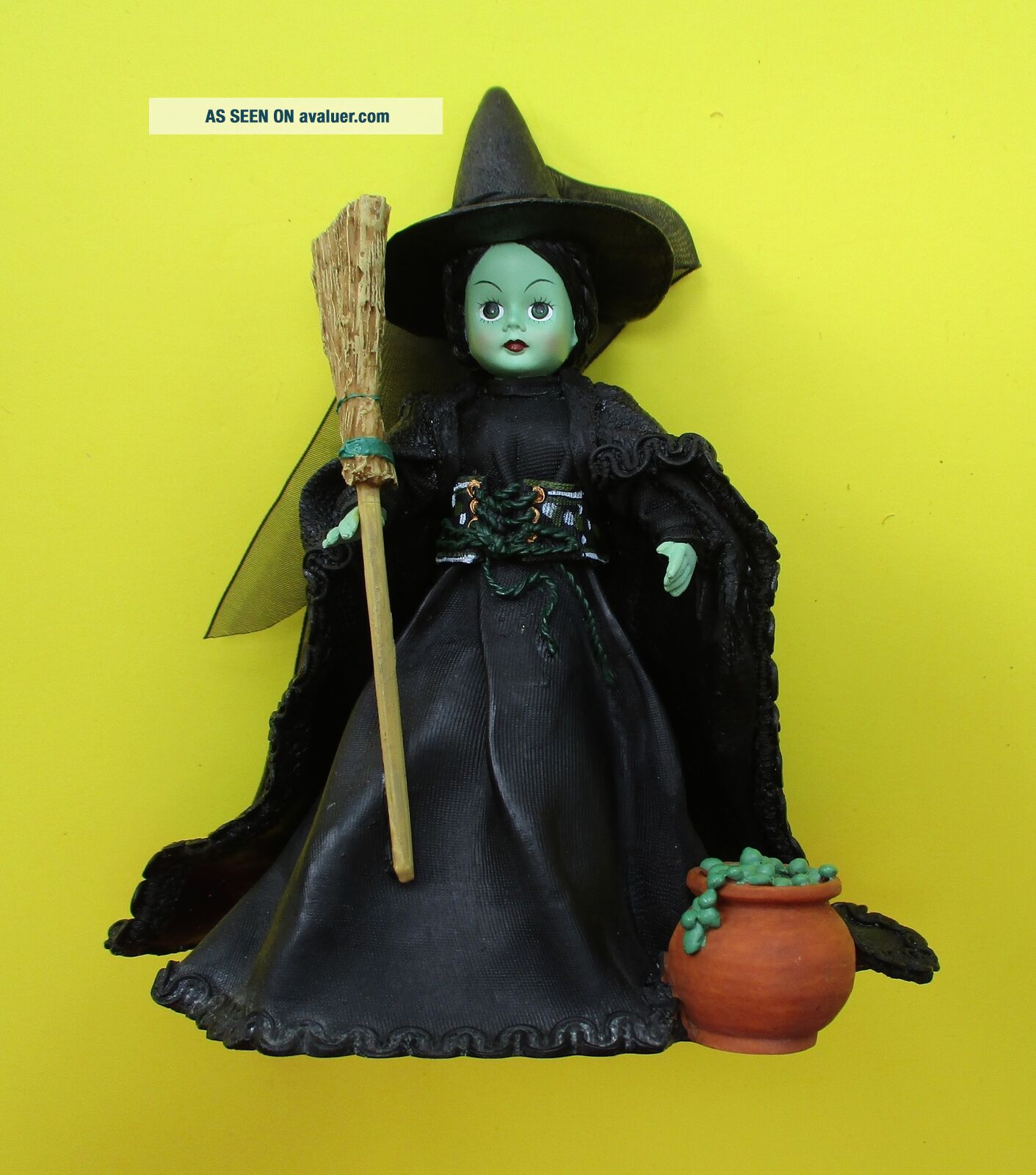 Madame Alexander WIZARD OF OZ WICKED WITCH OF THE WEST 6 " Tall, Green ...