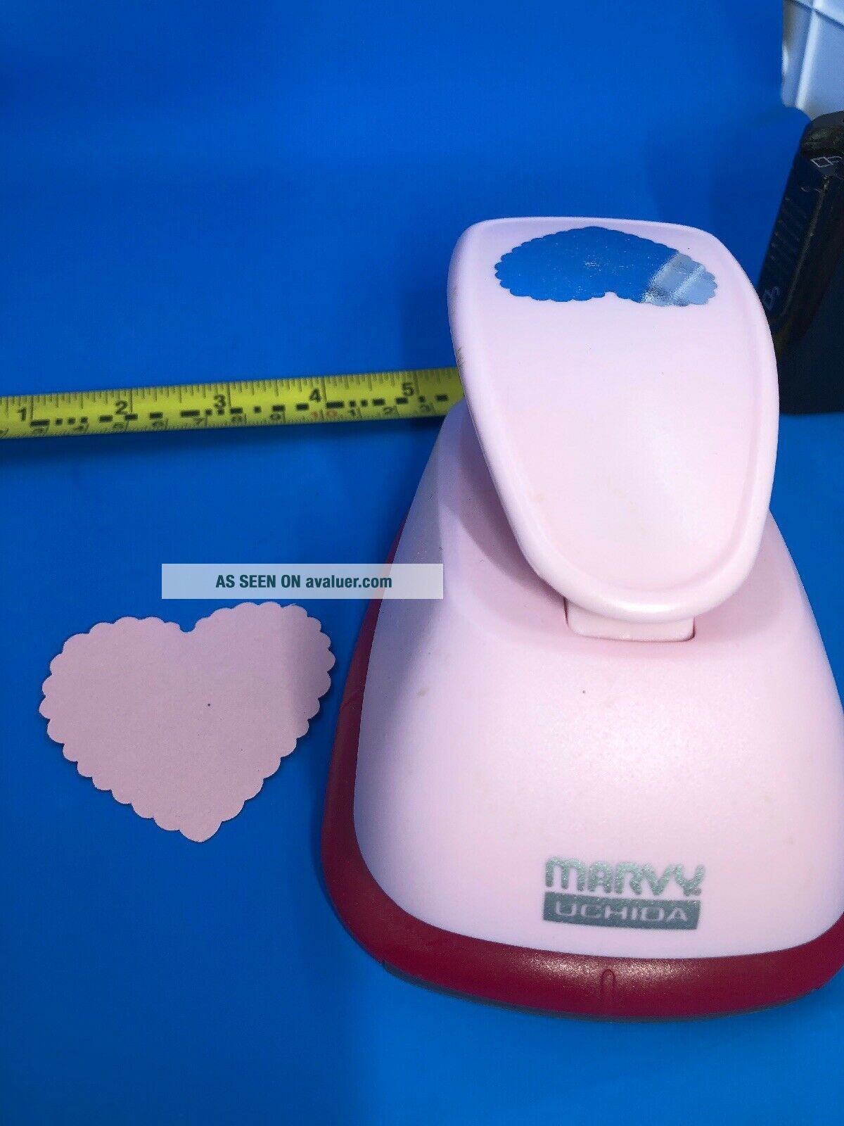 Scrapbook Paper Punch MARVY UCHIDA 2” SCALLOPED HEART PUNCH VALENTINES ...