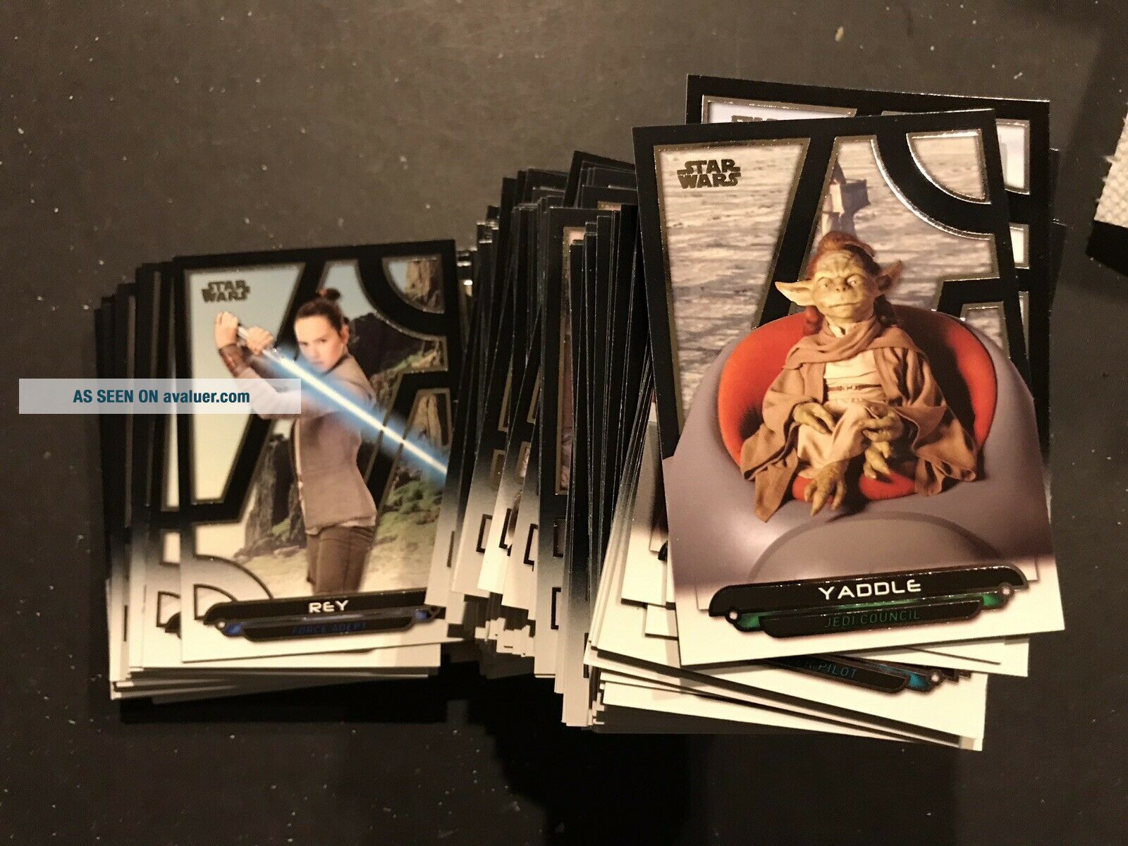 2018 Topps Star Wars Galactic Files Set Rey Luke Skywalker Series 2 ...