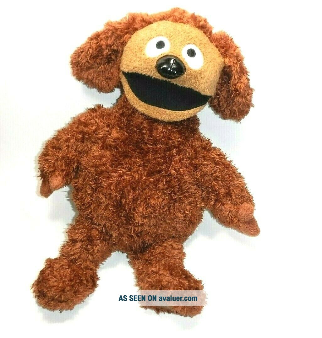 RALPH Disney Store Exclusive 15 " Plush MUPPET Stuffed Animal ROWLF ...