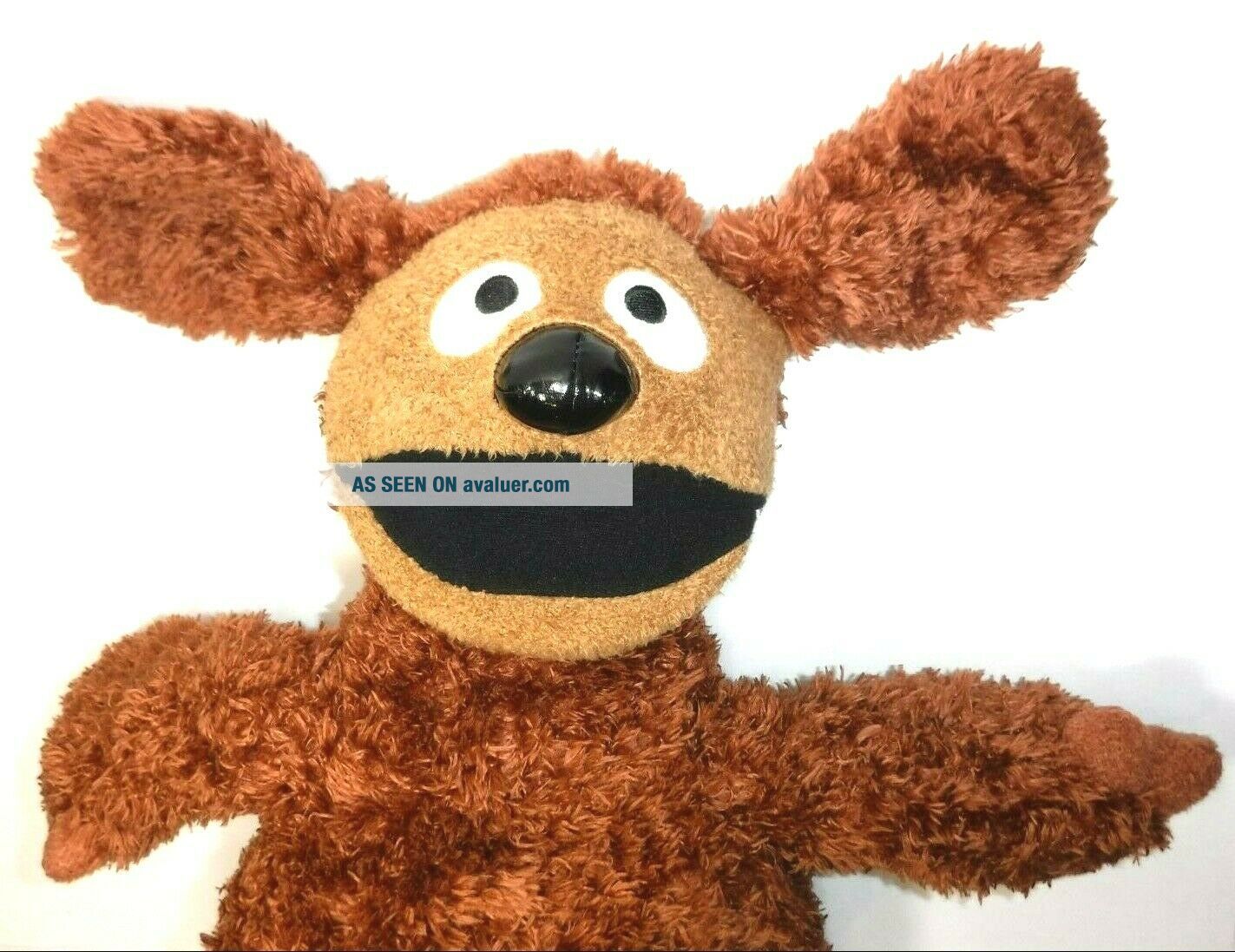RALPH Disney Store Exclusive 15 " Plush MUPPET Stuffed Animal ROWLF ...