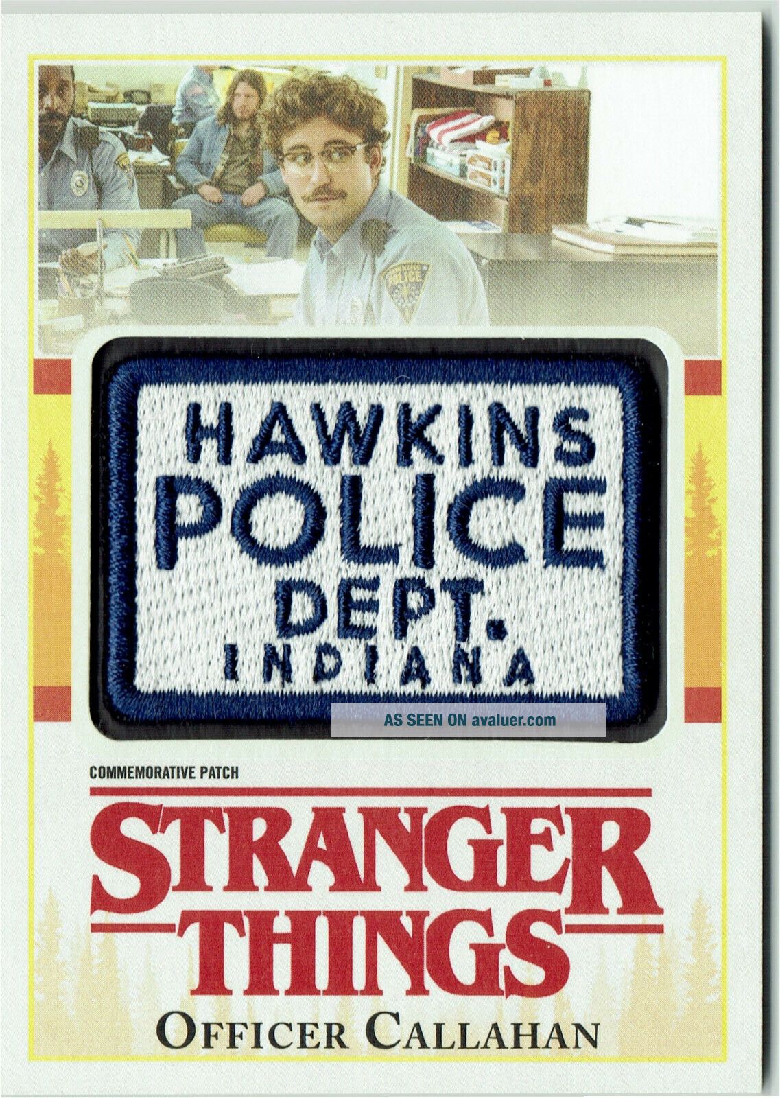Stranger Things Season 1 Topps Netflix Commemorative Patch P - OC ...